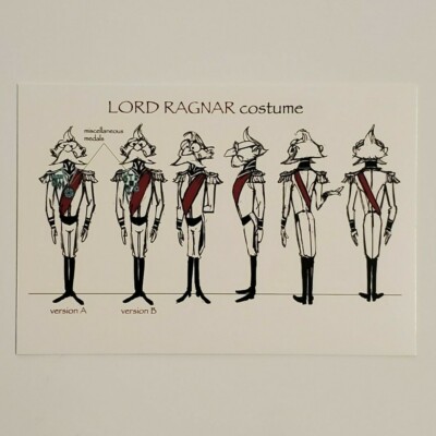 Frozen Postcard Disney's Frozen Collection Duke of Weselton Lord Ragnar ...