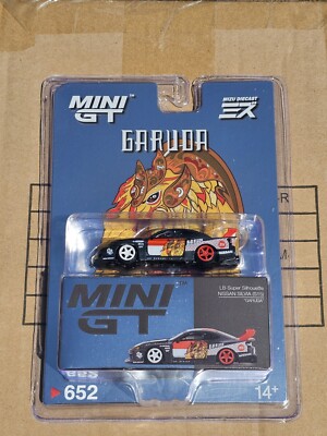 Mini GT x MIZU 1:64 LB-Super Silhouette Nissan SILVIA (S15) “GARUDA ...