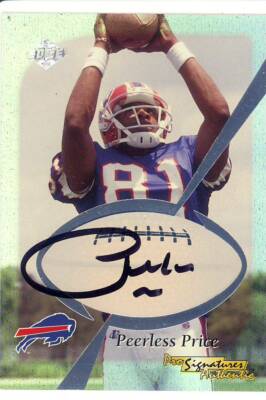 peerless price rookie rc draft auto autograph bills tennessee vols ...