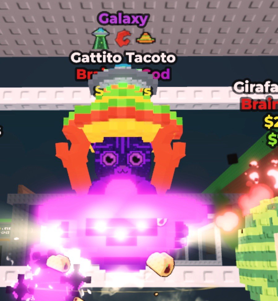 Steal a Brainrot - Galaxy Mutated Gattito Tacoto | eBay