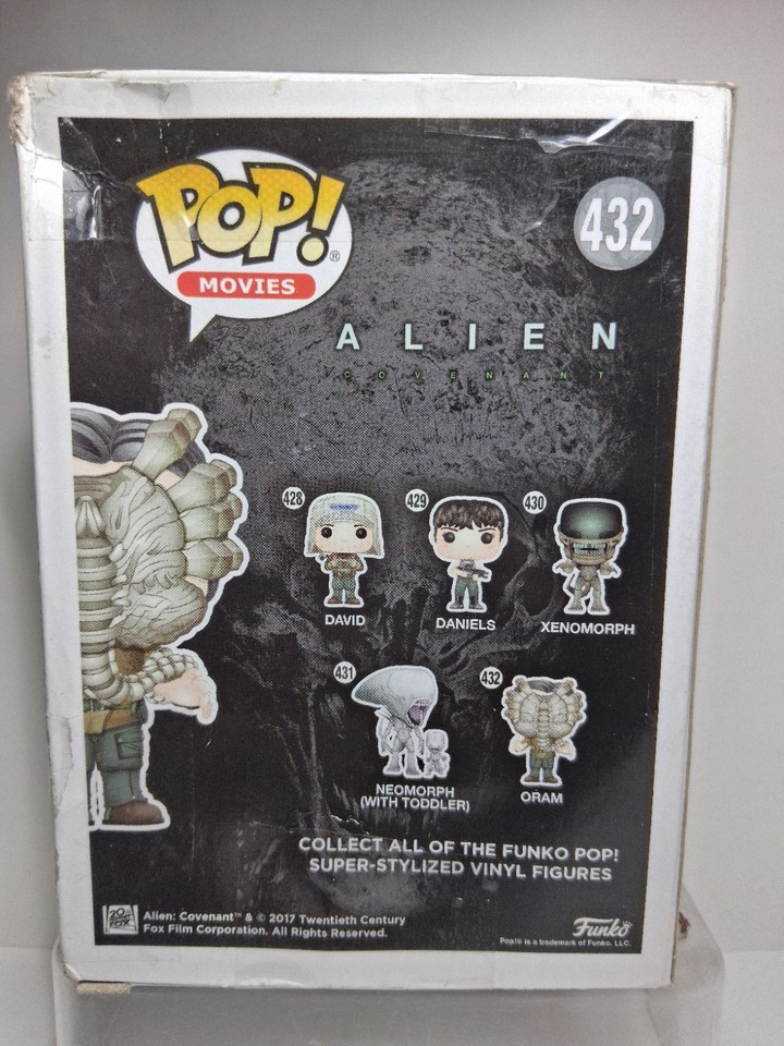 Funko POP! Movies Alien Covenant Vinyl Figure - ORAM #432 *Exclusive ...