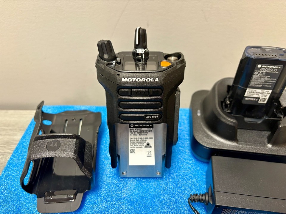 Motorola APX NEXT VHF UHF 7/800MHz P25 Phase 2 TDMA Smart Radio ...