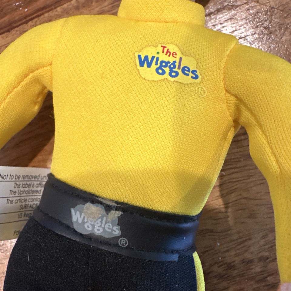 The Wiggles Doll Greg Yellow Shirt Spinmaster 2004 Hit Plush Figure TV ...