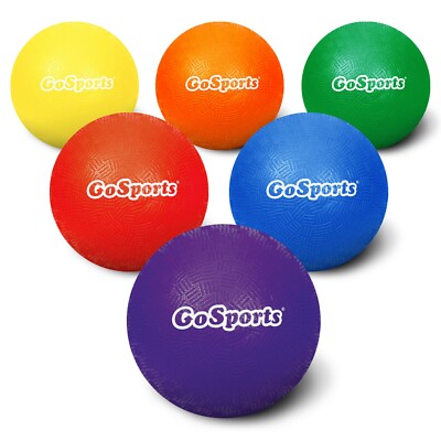 GoSports Soft Touch Rubber Blend NO STING Dodgeballs Great for ...