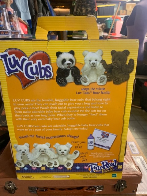 FurReal Friends 2004 Luv Cubs White Polar Bear Electronic Interactive ...
