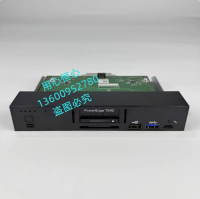 DELL POWEREDGE SERVER T640 RACK FRONT STATUS CONTROL PANEL 93XD7 C918V ...