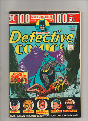 Detective Comics #440 - Ghost Mountain Midnight! Batman - (Grade 6.0 ...