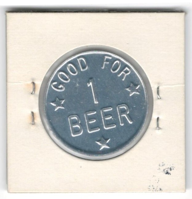 Cable Car SAN JOSE, CAL.--Good For 1 Beer--29mm Santa Clara Co. Trade ...