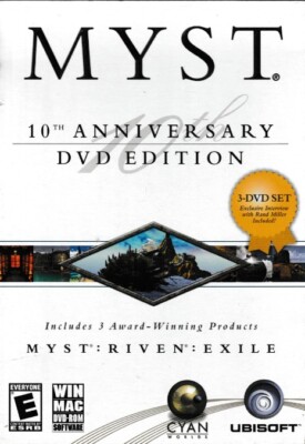 Myst 10th Anniversary PC MAC DVD classic mysterious island game + exp ...
