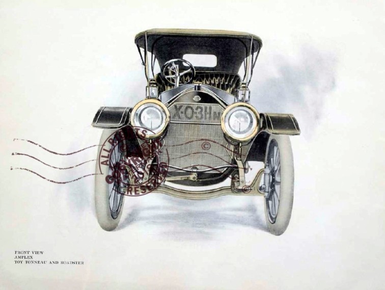 1911 Amplex Motor Cars 30-50 CATALOGUE valveless 2-cycle engine Touring ...