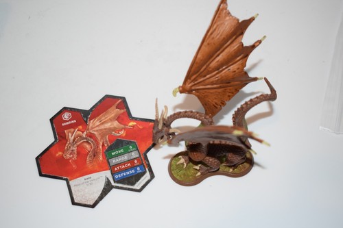 Heroscape Rise of the Valkyrie Mimring Dragon Figure with card 2004 ...