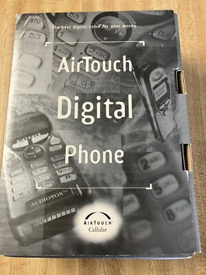 Vintage AirTouch Digital Phone AUDIOVOX CDM 4000AT, Box, Accessories ...