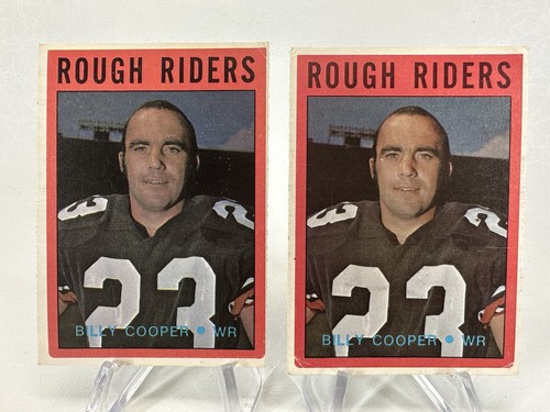 X2 1972 O-PEE-CHEE OPC Card CFL Canadian Football Rough Riders 75 Billy ...
