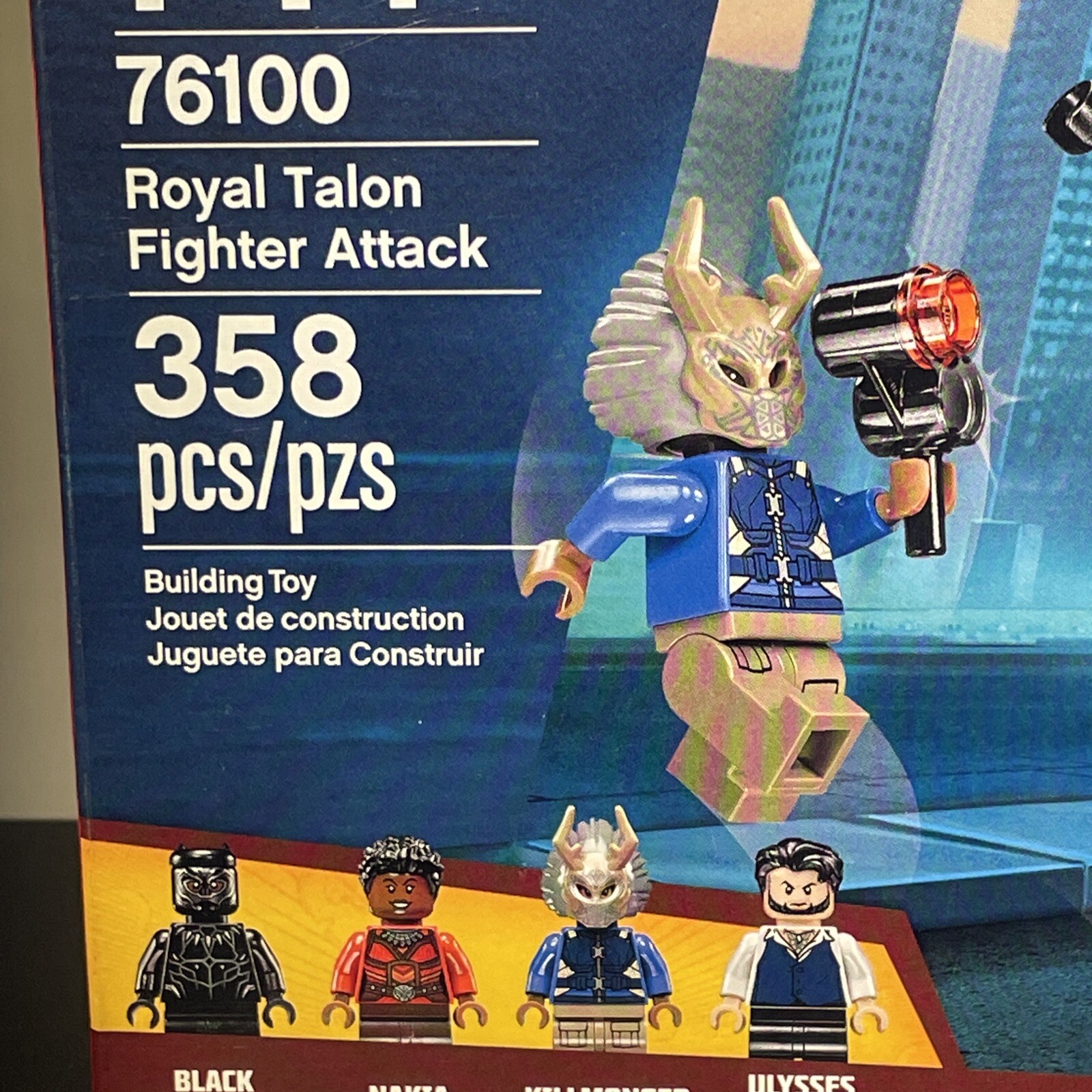 76100 ROYAL TALON FIGHTER ATTACK lego legos set NEW super heroes BLACK ...