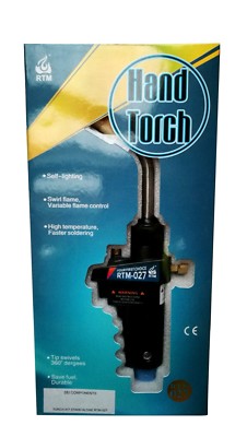 UPRIGHT HAND TORCH - STAND ALONE - SUITS MAPP GAS CYLINDERS - RTM-027 ...
