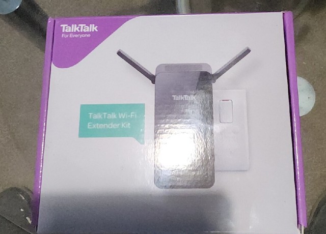 TalkTalk DHP-W611AV Wi-FI Extender - Black for sale online | eBay