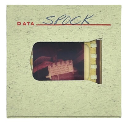 Star Trek TOS 35mm Film Clip Spock Clipper Board 7-7-1967 Jerry ...