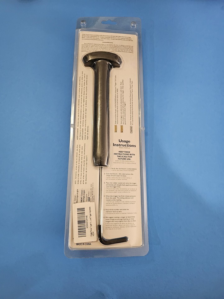 Wheeler Engineering Trigger Pull Scale 8oz - 8 Lb Range New | eBay