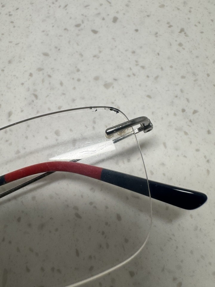 Gucci GG0399O Rimless Eyeglasses Frames 56-17-150 Authentic Made in ...