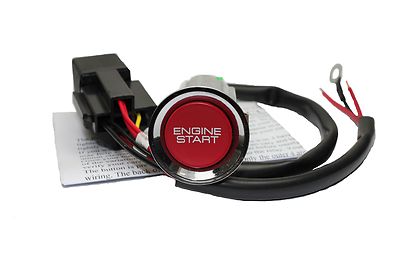S2000 RED ENGINE PUSH START STARTER BUTTON KIT ILLUMINATED SWITCH ...