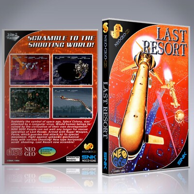 Neo Geo CD Custom Case - NO GAME - Last Resort | eBay