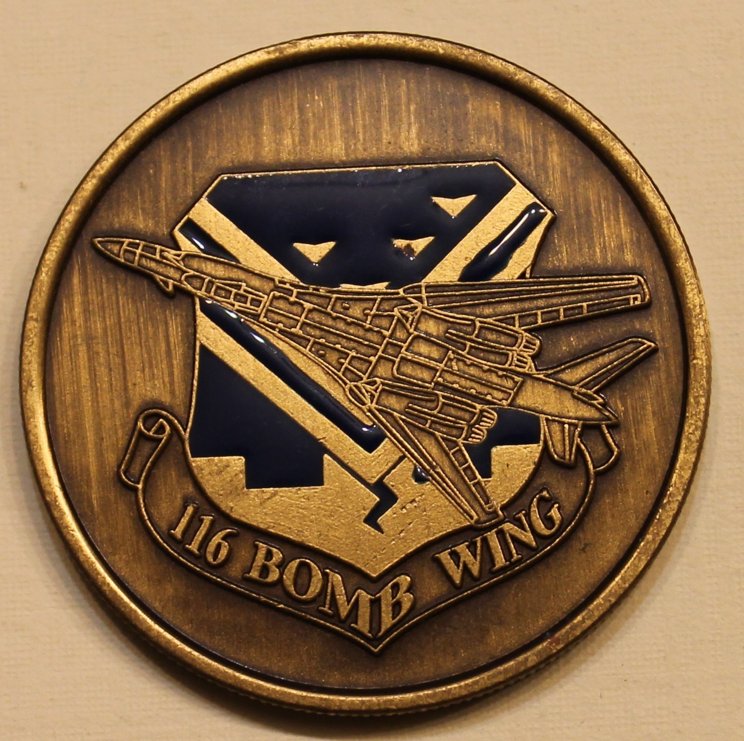 116th Bomb Wing B-1 BONE Lancer Outstanding Unit 2001 Air Force ...