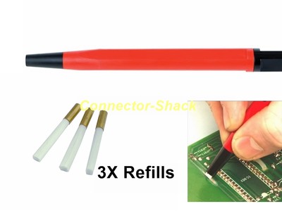 Fibre Fiber Fibreglass Pen Pencil Abrasive Cleaning Electronics +3 ...