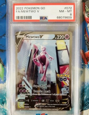 Pokémon Go Mewtwo V Alt Art 072/078 Secret Rare PSA. BGS. CGC. AGS. SGC ...