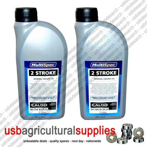 2 Stroke Mineral Engine Oil 2 LITRES Low Smoke, API TC, JASO FB COURIER ...