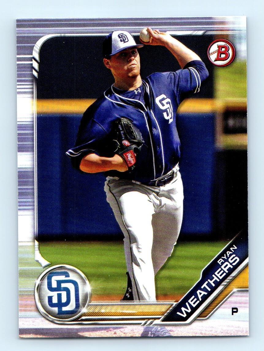 2019 Bowman Draft Ryan Weathers San Diego Padres #BD-107 | eBay