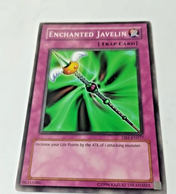Yu-Gi-Oh! TCG Enchanted Javelin Dark Beginnings 1 DB1-EN077 Unlimited ...