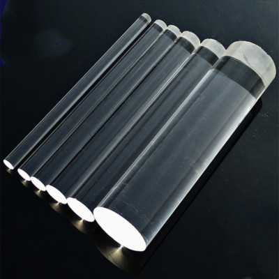 Custom 2Pcs Quartz Rod ,Transparent Quartz Glass Rod Stirring Rod, Φ4 x ...