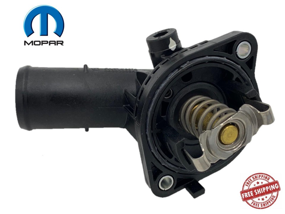 4893865AC Mopar Engine Coolant Thermostat Housing for 2014-22 RAM 1500 ...