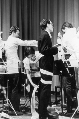 Yoko Ono & La Monte Young During Fluxus Event 1965 4x6 PHOTO | eBay