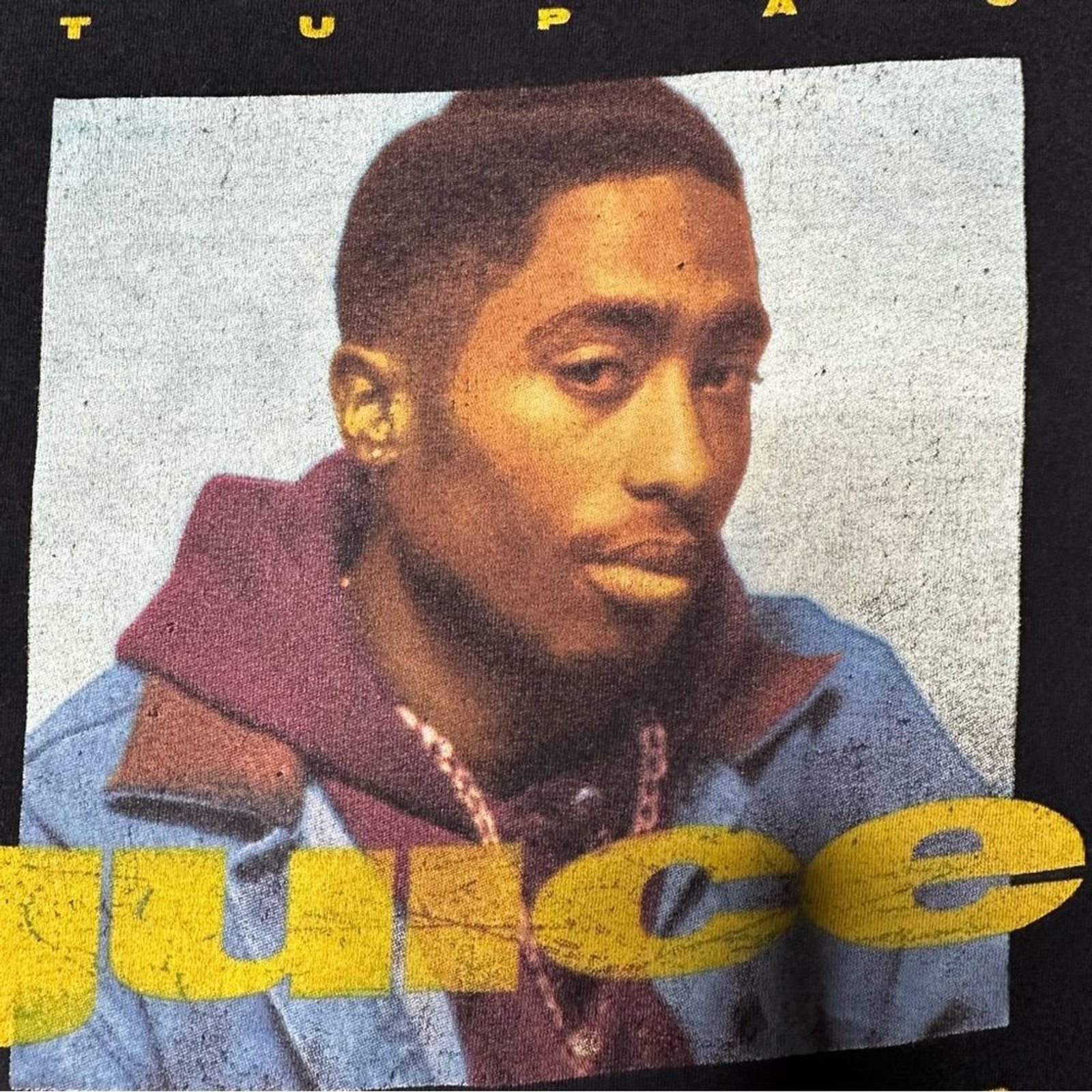2Pac Tupac Shakur Juice Movie Graphic T-Shirt Black W… - Gem