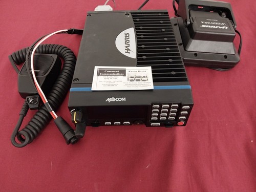 HARRIS M7300 XG-75M 7/800Mhz DASH MNT SYSTEM HEAD P25 Phase 2 TDMA ...