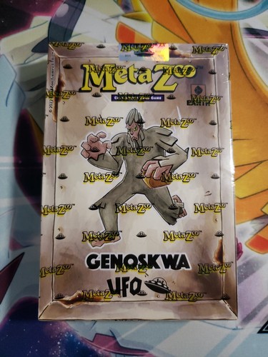 Genoskwa Sealed Theme Deck UFO First Edition Metazoo TCG | eBay