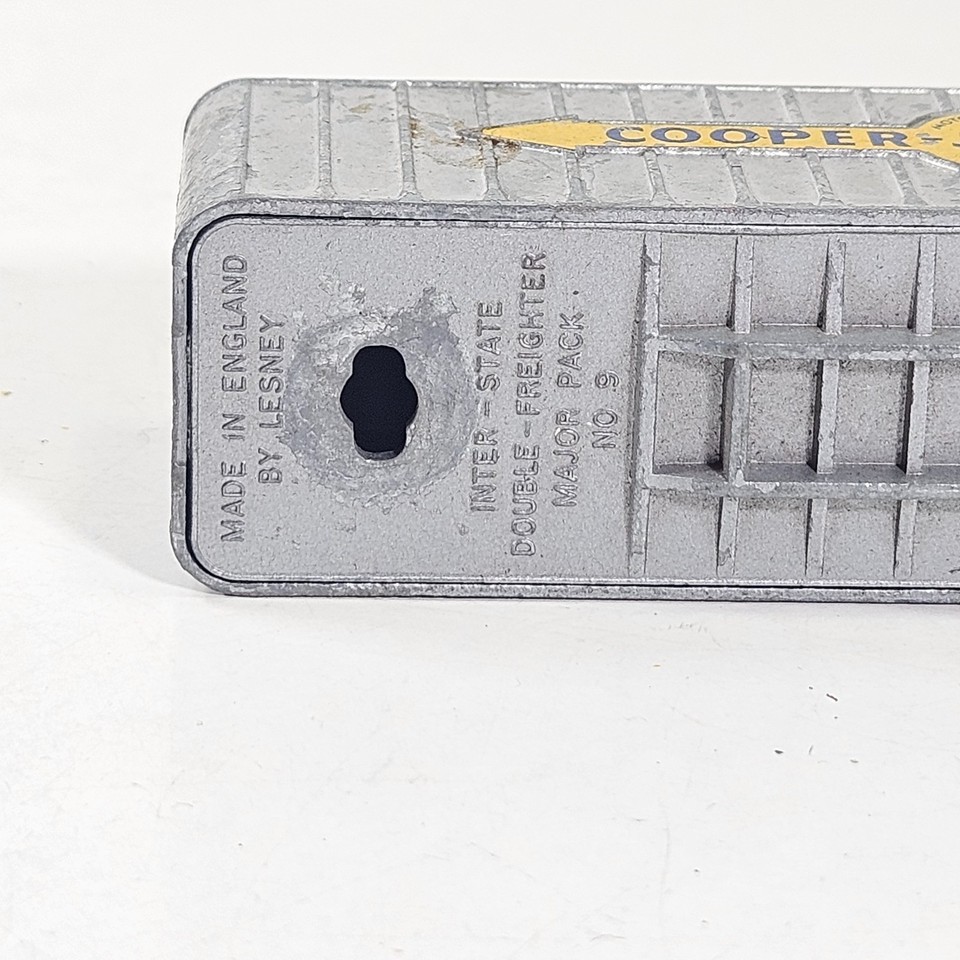 Lesney Matchbox Model M-9 Cooper Jarrett Interstate Trailer Vintage ...