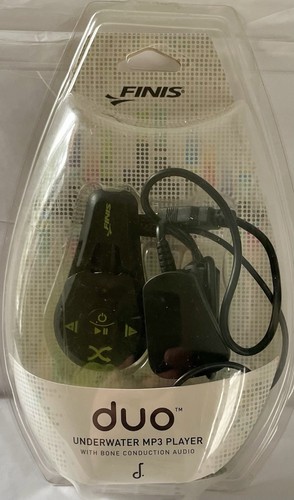 FINIS Duo Underwater MP3 Player - Black/Acid Green Parts Only As Is ...