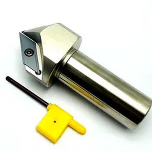 Chamfering End Milling Tool Holder Suitable CNC Inserts Cutter 30/45/60 ...