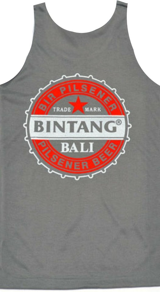 BINTANG SINGLET BALI BEER - ASSORTED COLOURS & SIZES - XS S M L XL 2XL ...