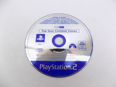 Mint Disc Only Playstation 2 PS2 Promo Top Gun Combat Zones - | eBay ...