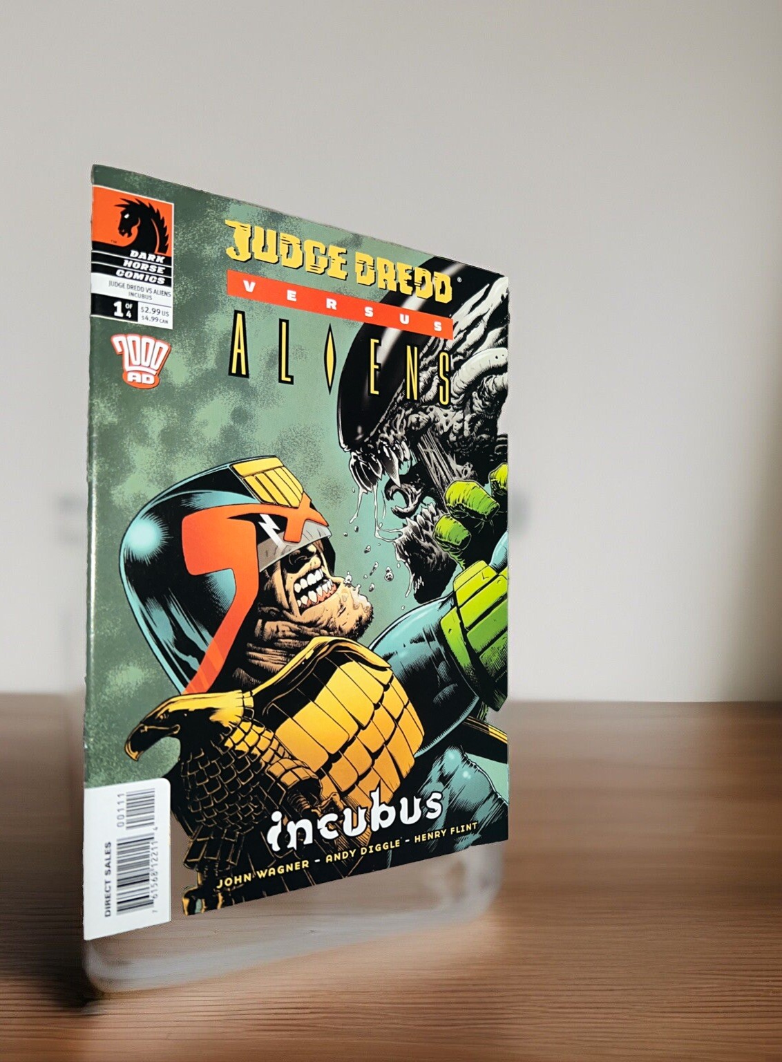 JUDGE DREDD VS. ALIENS #1 (9.8) 2003 DARK HORSE COMICS/JOHN WAGER ...
