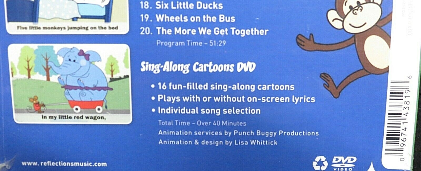 CAR RIDE FUN! New! CD & DVD, 20 Kids Sing along 16 Cartoons DVD ,Home ...