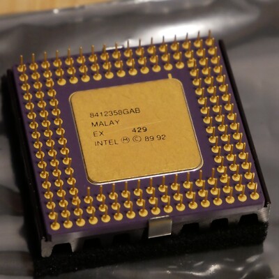 Intel i486DX2 66MHZ 80486DX2 CPU Processor Tested & Working with ...