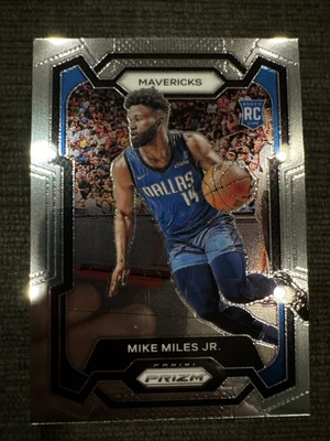 MIKE MILES JR. RC,2023-24 PANINI PRIZM RC,#295, DALLAS MAVERICKS ROOKIE ...