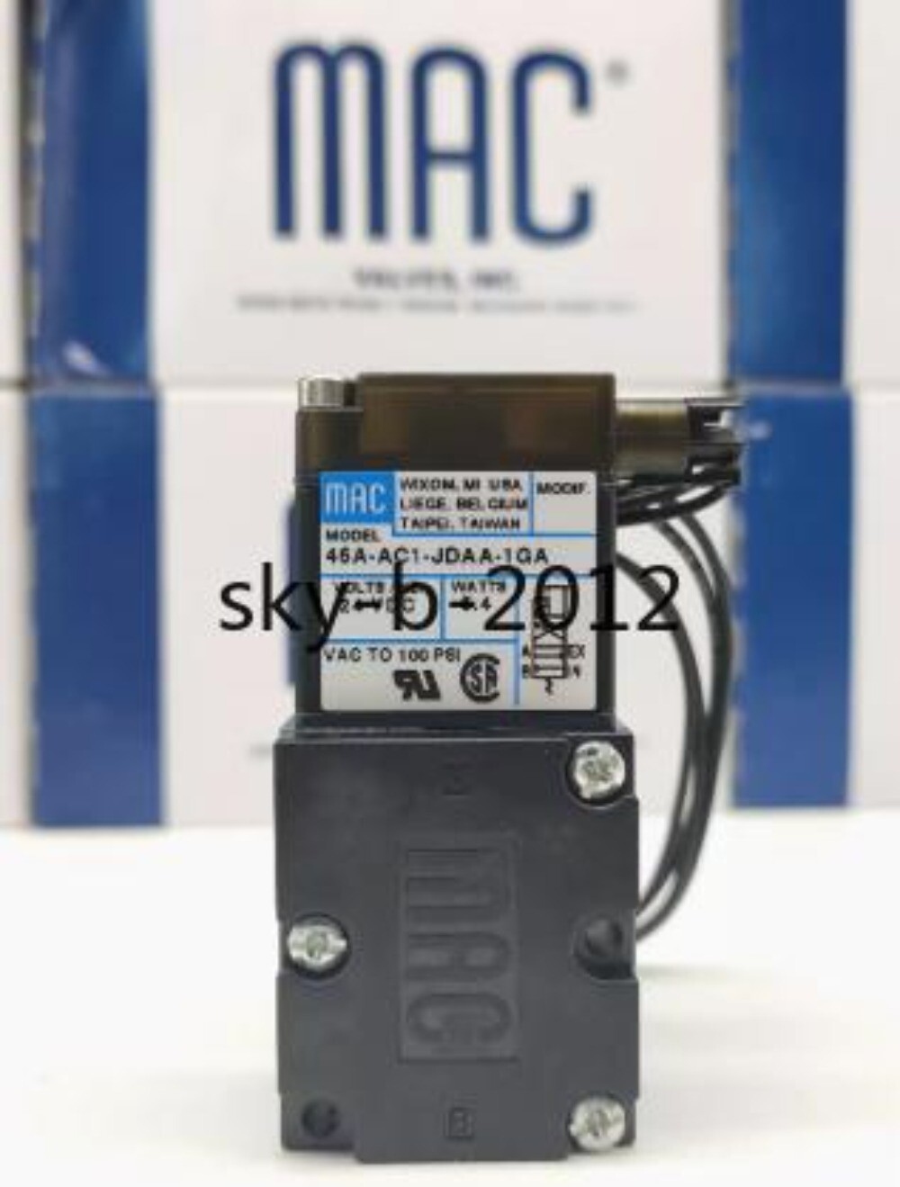 1 PCS NEW IN BOX MAC solenoid valve 46A-AC1-JDAA-1GA | eBay