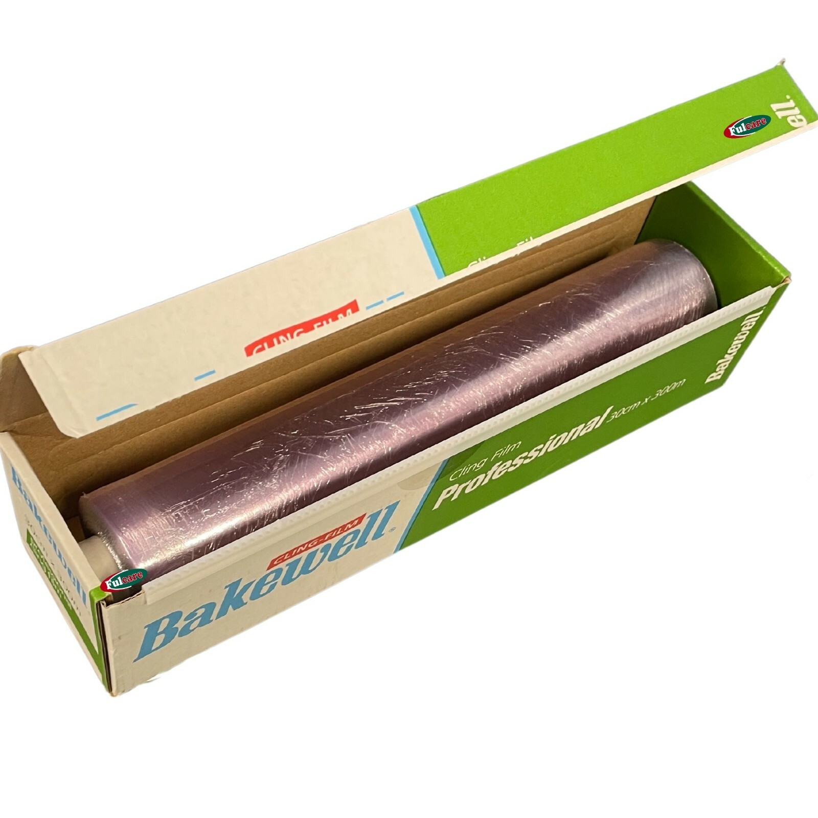 Bakewell Professional Kitchen Cling Film Clear Food Wrap Cutter Box ...