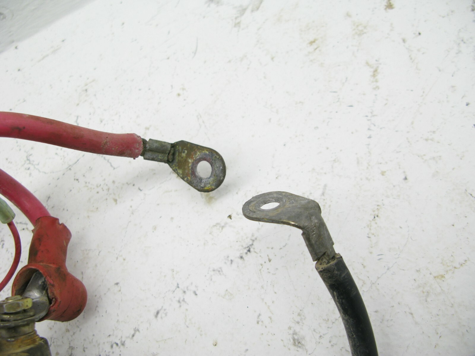 2000 Polaris Magnum 500 4x4 ATV Battery Starter Solenoid Cables Wires ...