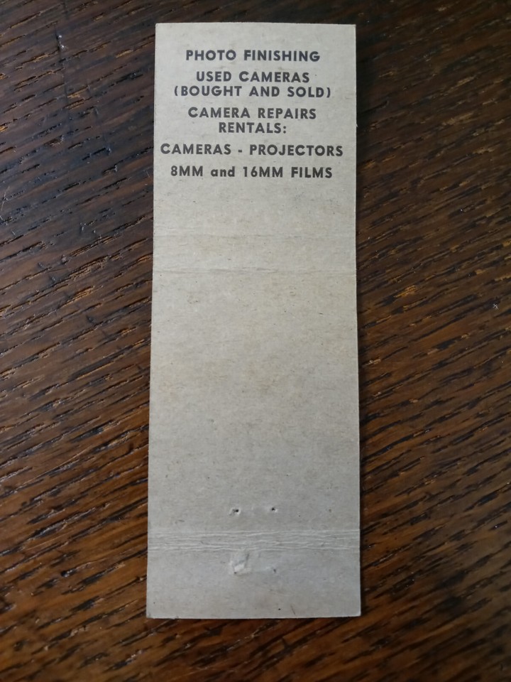 Vintage Matchbook: Rewers Camera, Chicago, IL | eBay